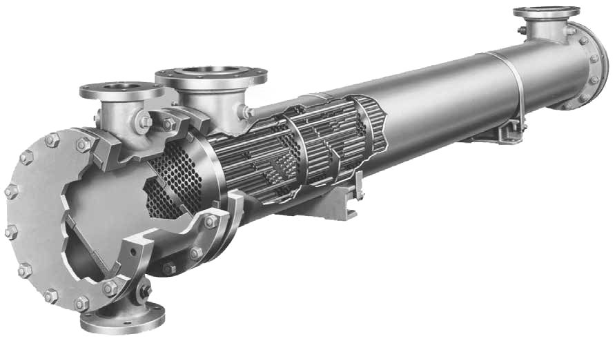 Intercambiador de Calor de Coraza y Tubos API Basco® Tipo OP ASME TEMA ...